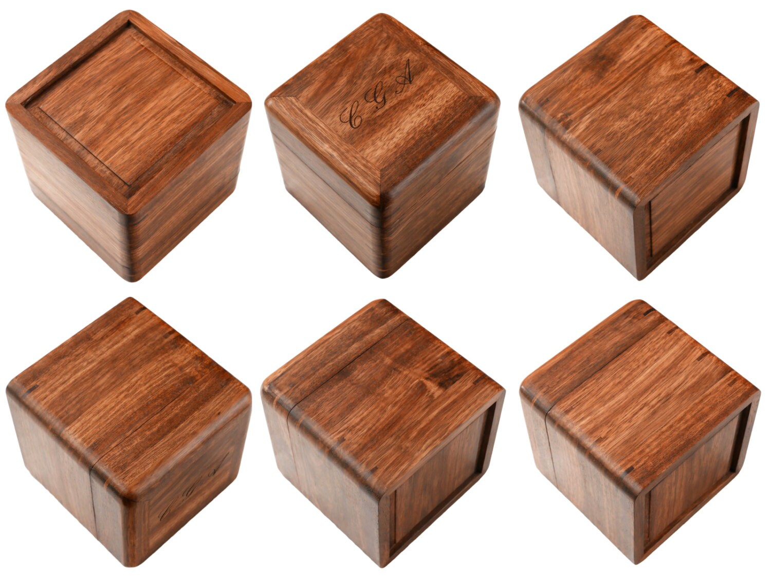 5 Premium Custom Walnut Wood Watch Box Storage Box | Etsy