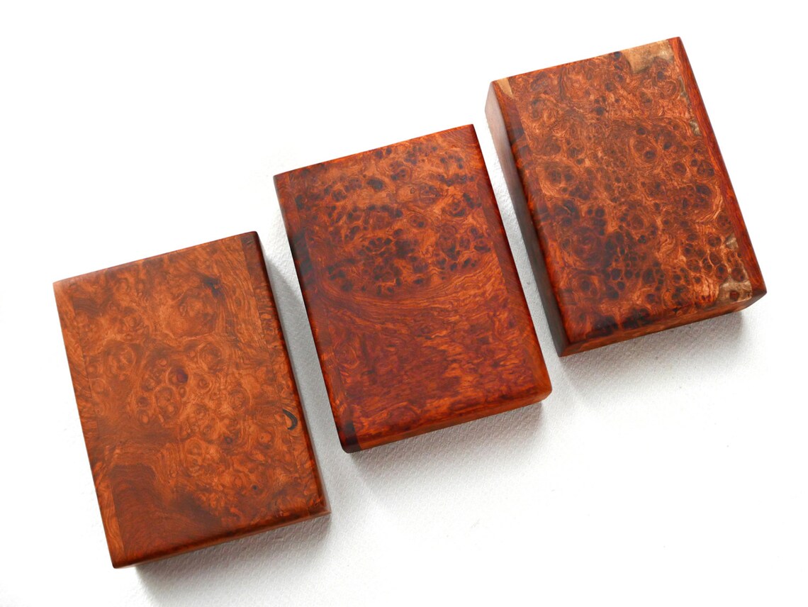 Limited Premium Full Rosewood Burl Cigarette Box Handcrafted | Etsy