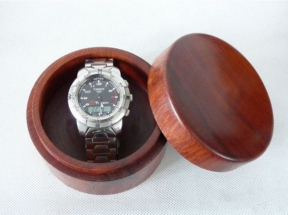 Rosewood Unibody Round Box Set Storage Box Jewelry Chest - Etsy