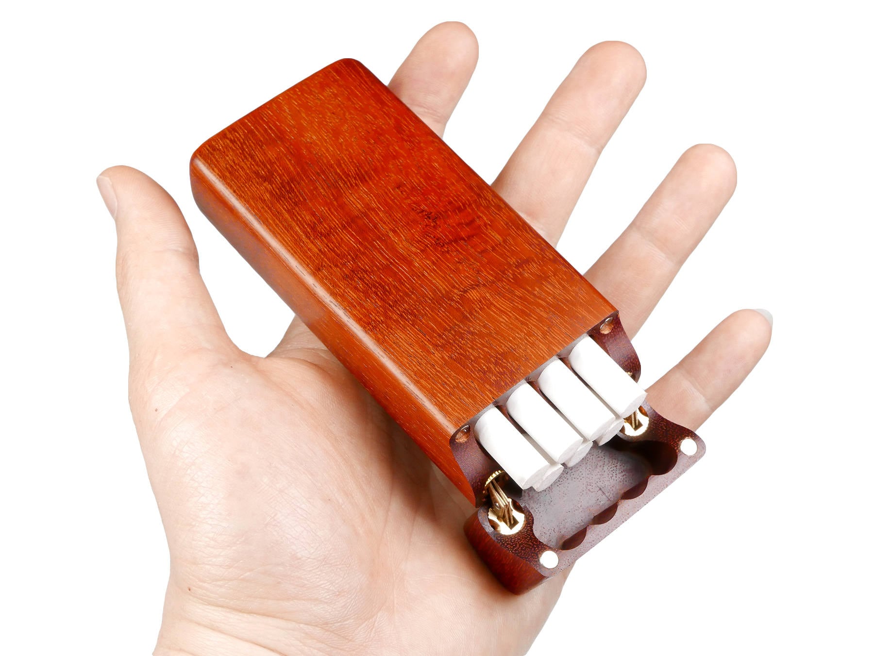 Custom Padouk Wood Cigarette Case for 7x 100S Cigarettes - Etsy