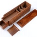Custom 12 Premium African Rosewood Drawers Set Box With - Etsy