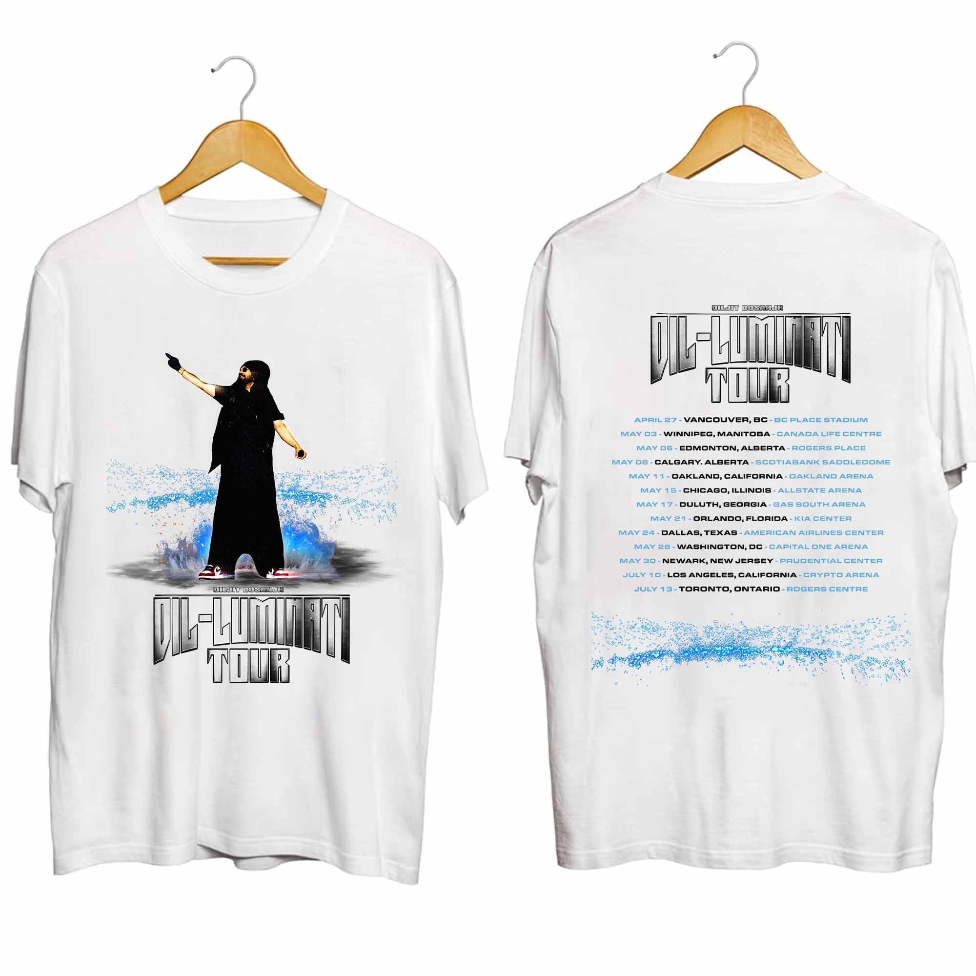 Diljit Dosanjh 2024 Dil-Luminati Tour Shirt sold by Blythe Paunch | SKU ...