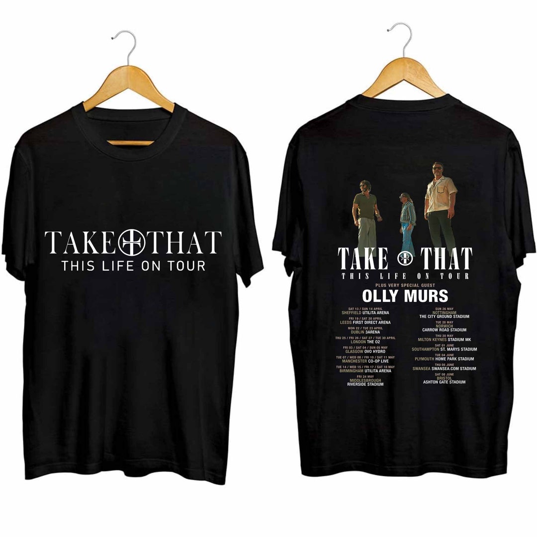 Take That This Life on Tour 2024 Shirt, Take That Band Fan Gift, Take ...