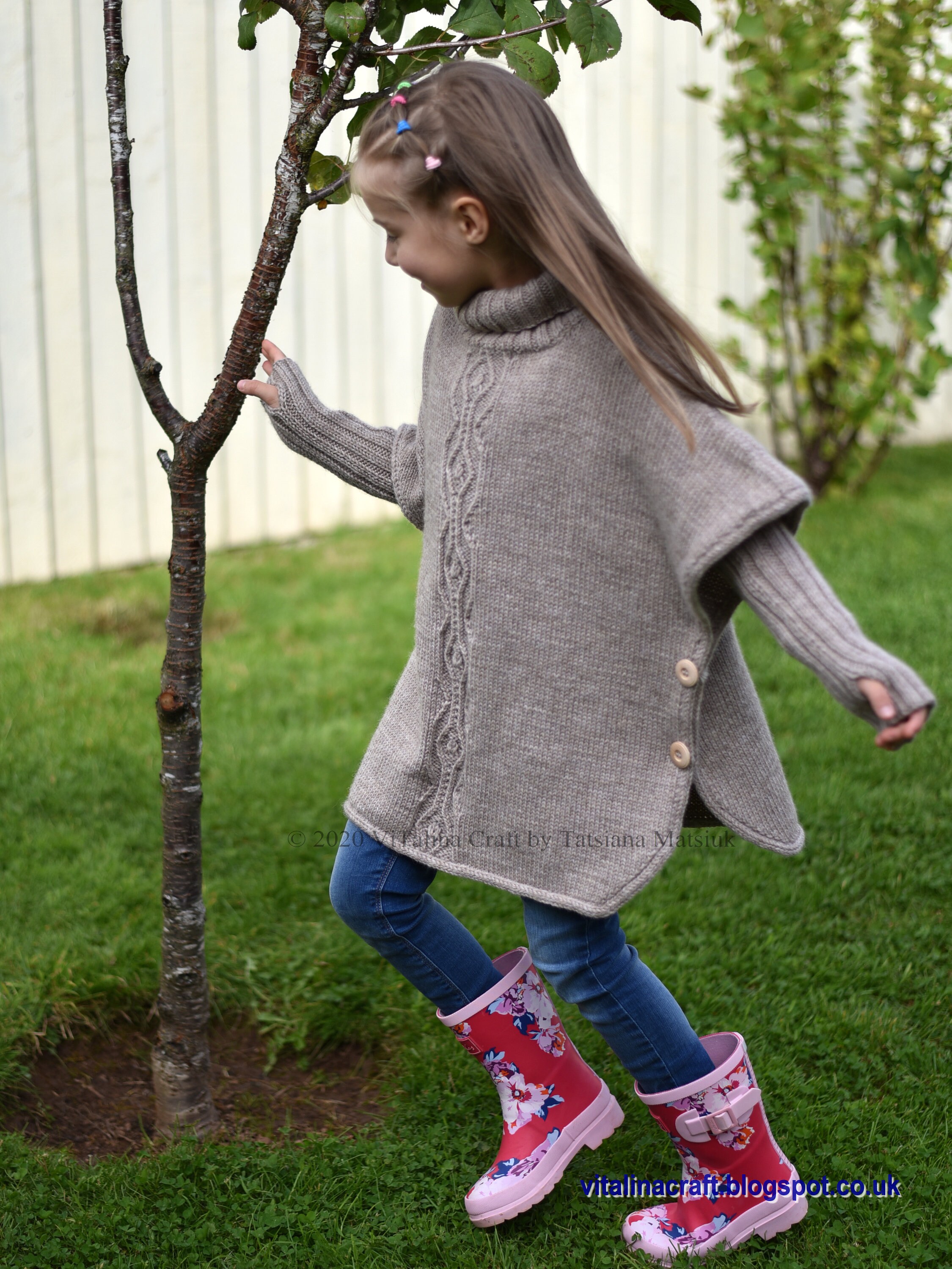 Knitting Pattern - Transformer Poncho and Hat Set (child and Adult ...