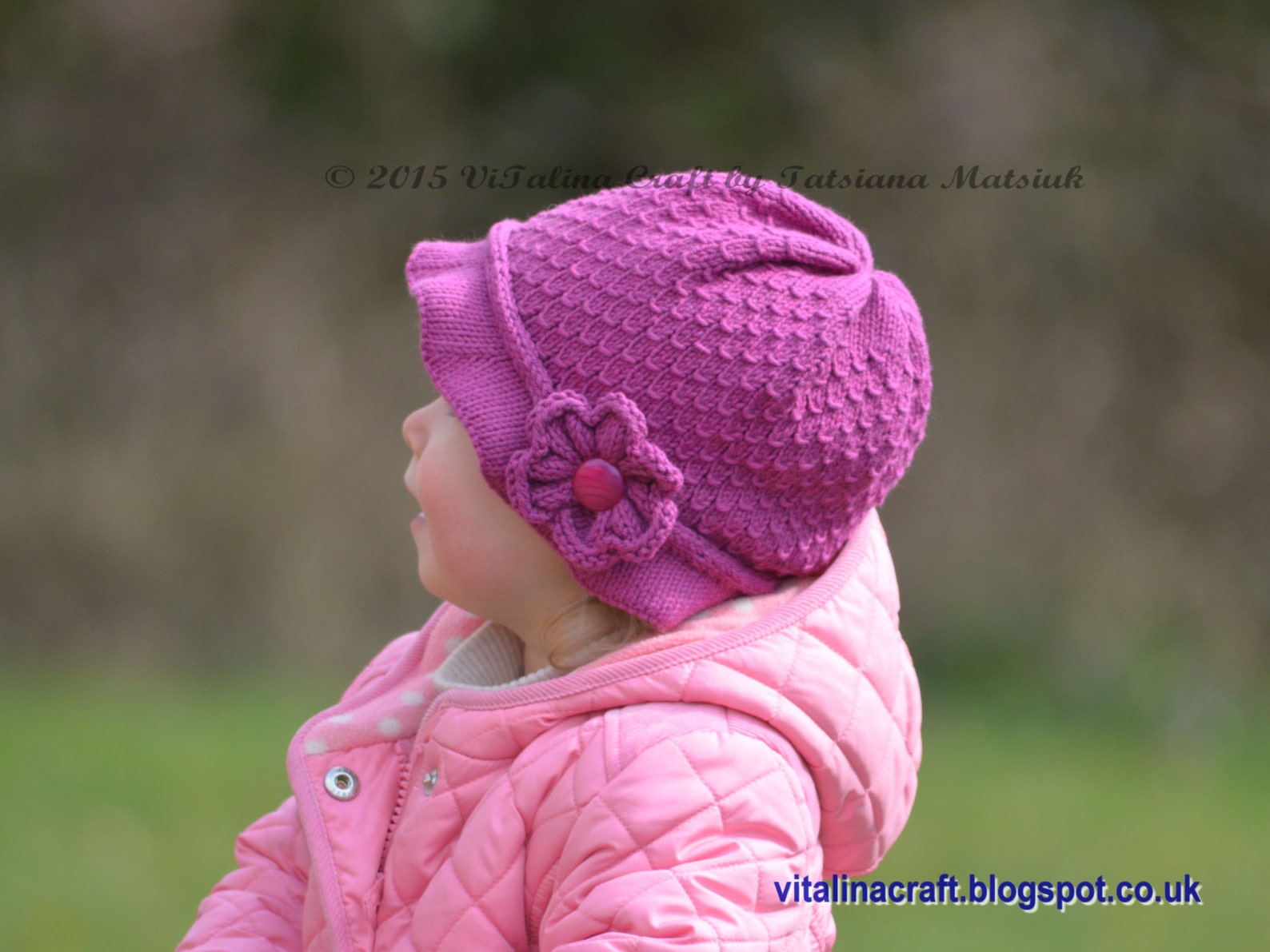 Knitting Pattern - Droplet Flower Hat (baby and Child Sizes) - Etsy