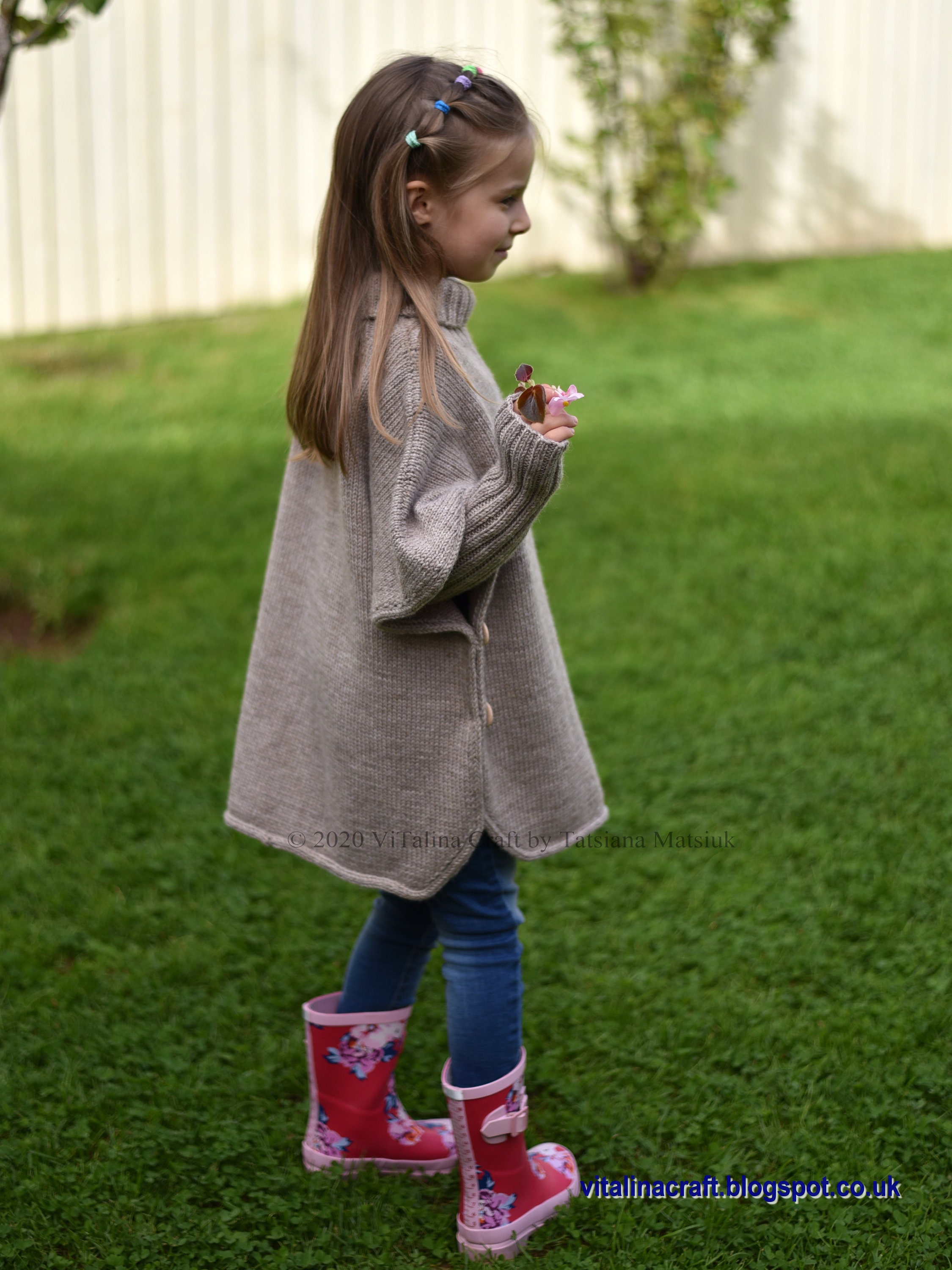 Knitting Pattern - Transformer Poncho and Hat Set (child and Adult ...