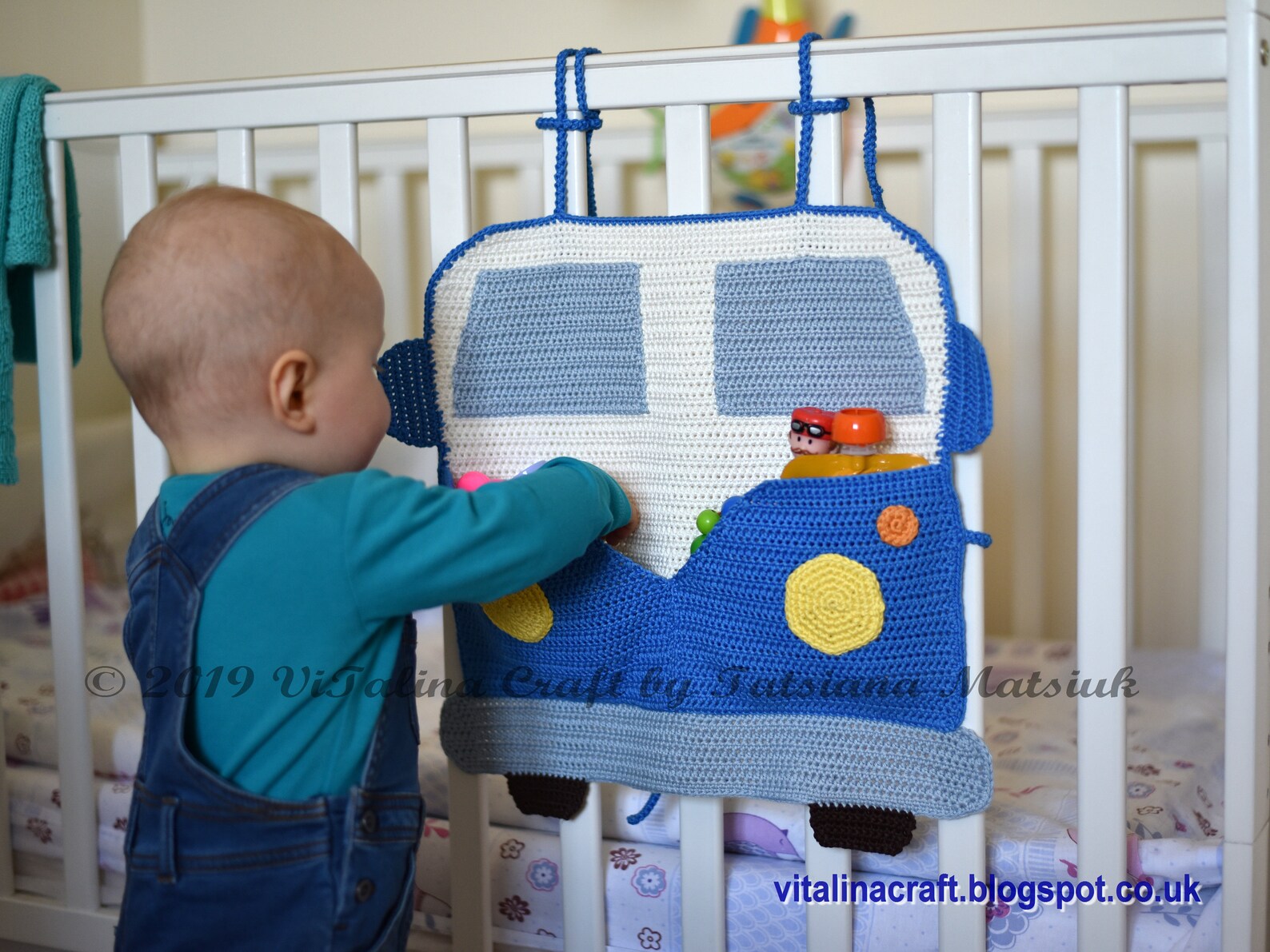 Crochet Pattern - Camper Van Organiser - Etsy