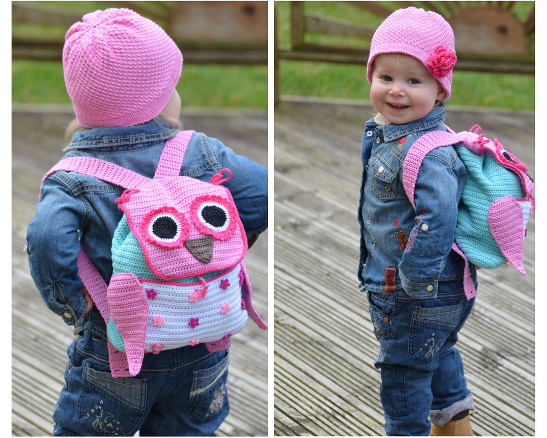 Crochet Pattern - Owl Adventure Backpack - Etsy