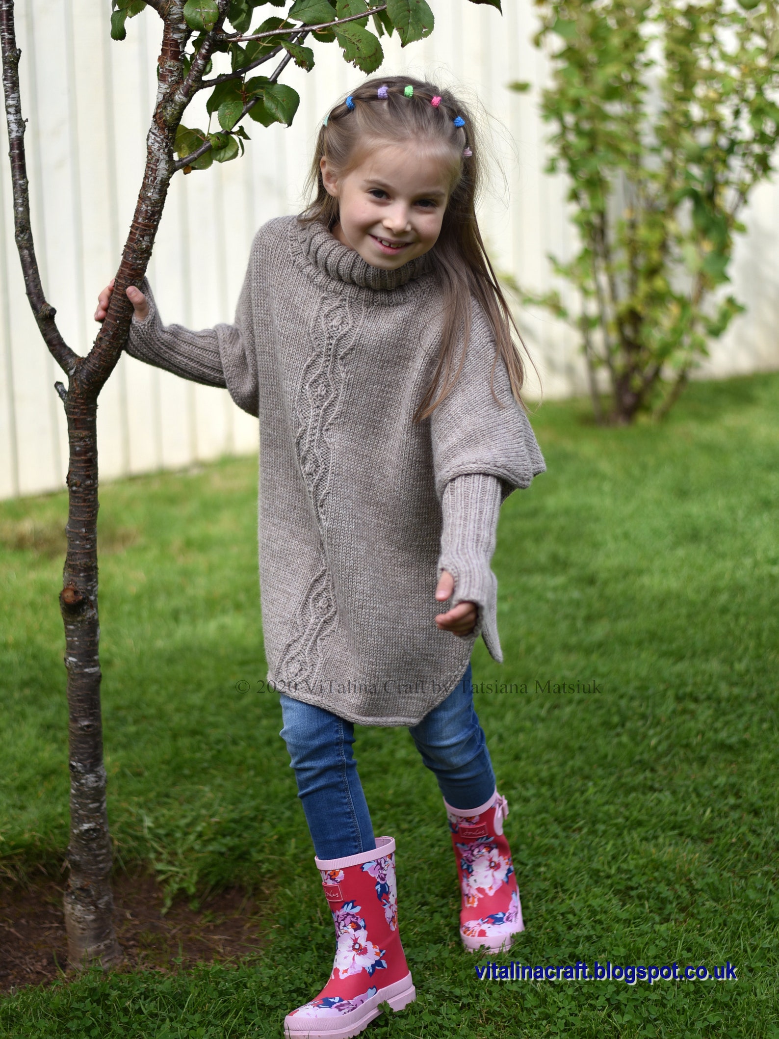 Knitting Pattern - Transformer Poncho and Hat Set (child and Adult ...