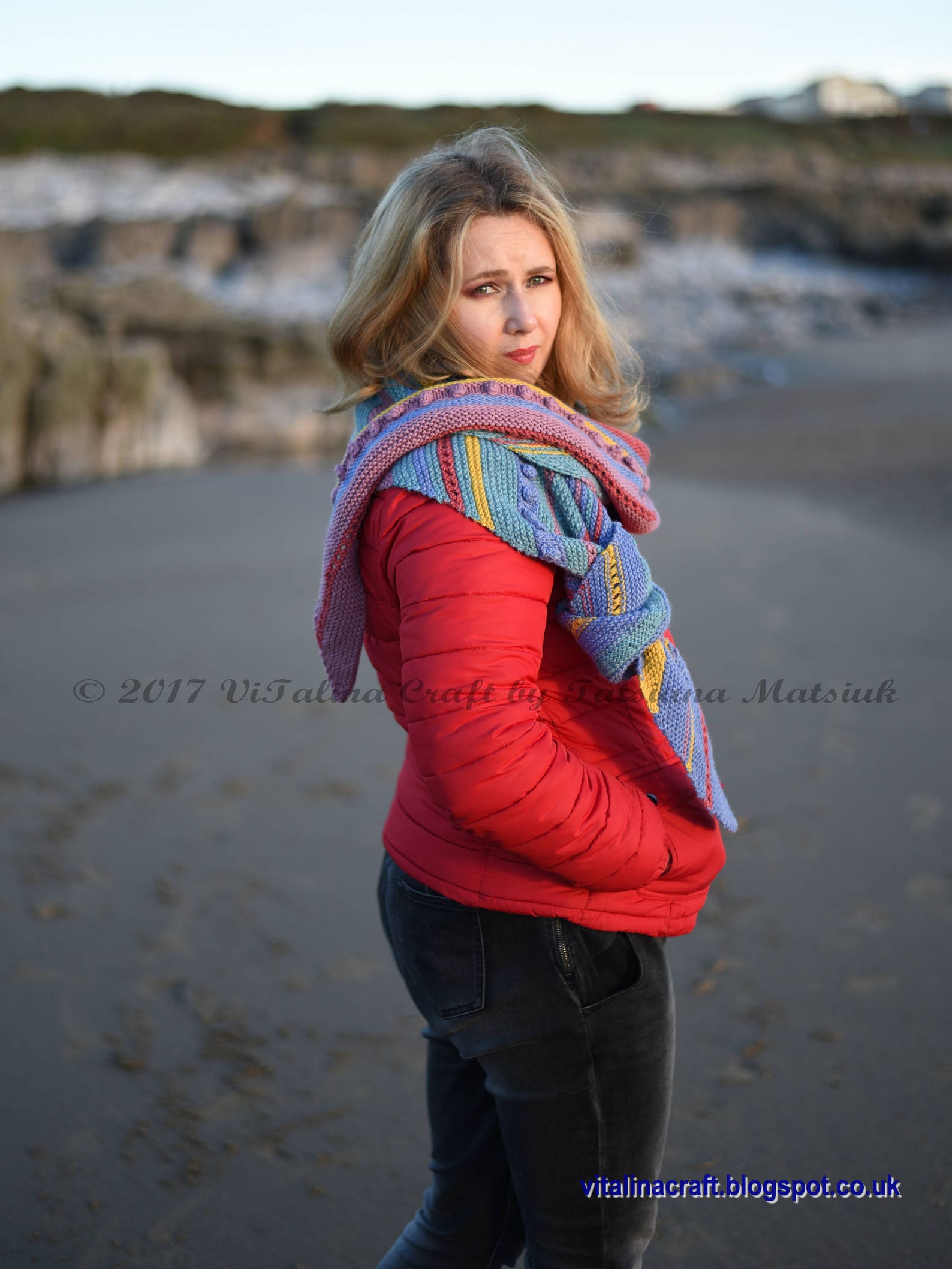 Knitting Pattern - Colour Fantasy Shawl - Etsy