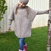 Knitting Pattern - Transformer Poncho and Hat Set (child and Adult ...