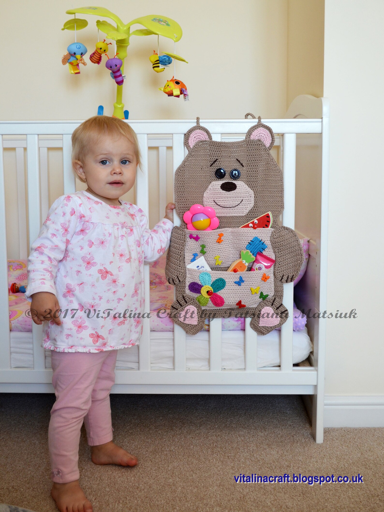 Crochet Pattern - Teddy Treasure Organizer - Etsy