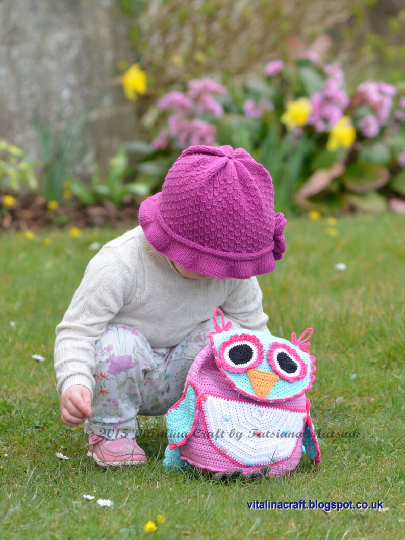 Crochet Pattern - Owl Traveller Backpack - Etsy UK