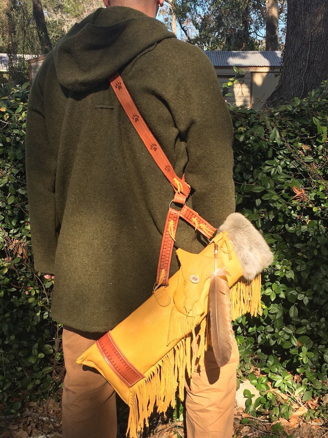 Native American Cross Body Quiver - Etsy