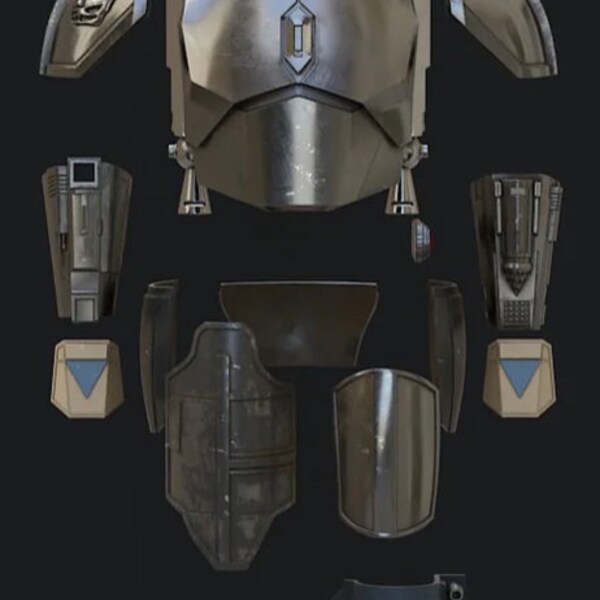 Cosplay Armor 3d Print Files - Etsy