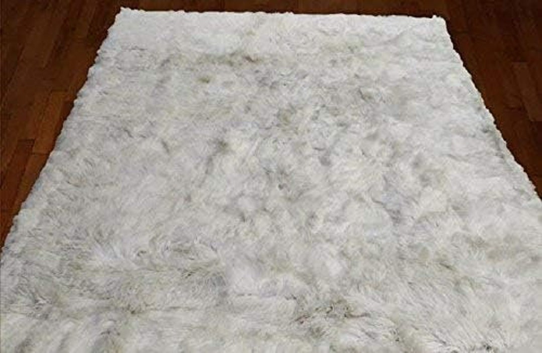 Baby Suri Alpaca Rug Handmade From Natural Peruvian Alpaca - Etsy