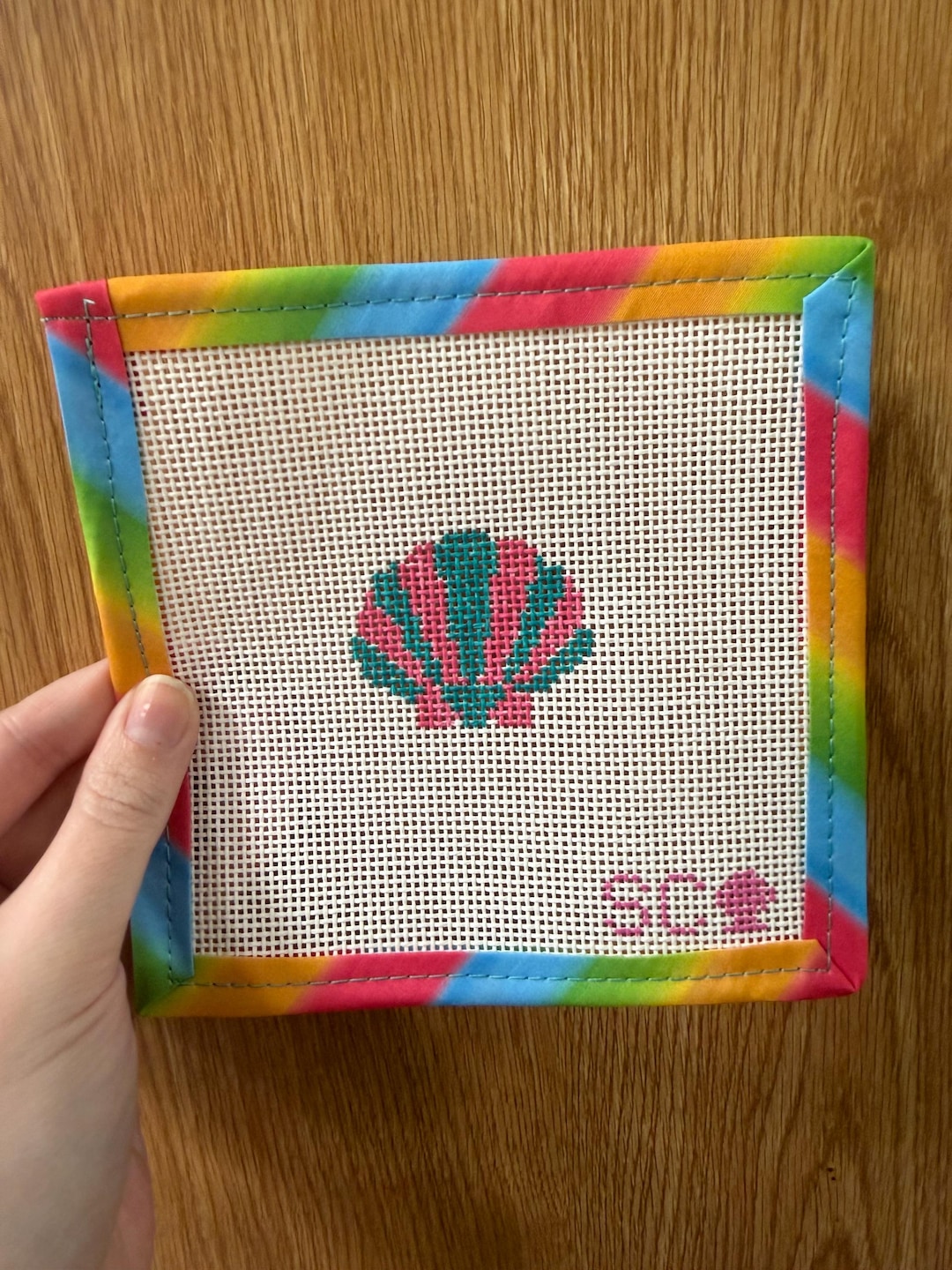 Seashell (13 Mesh) Needlepoint Canvas - Etsy