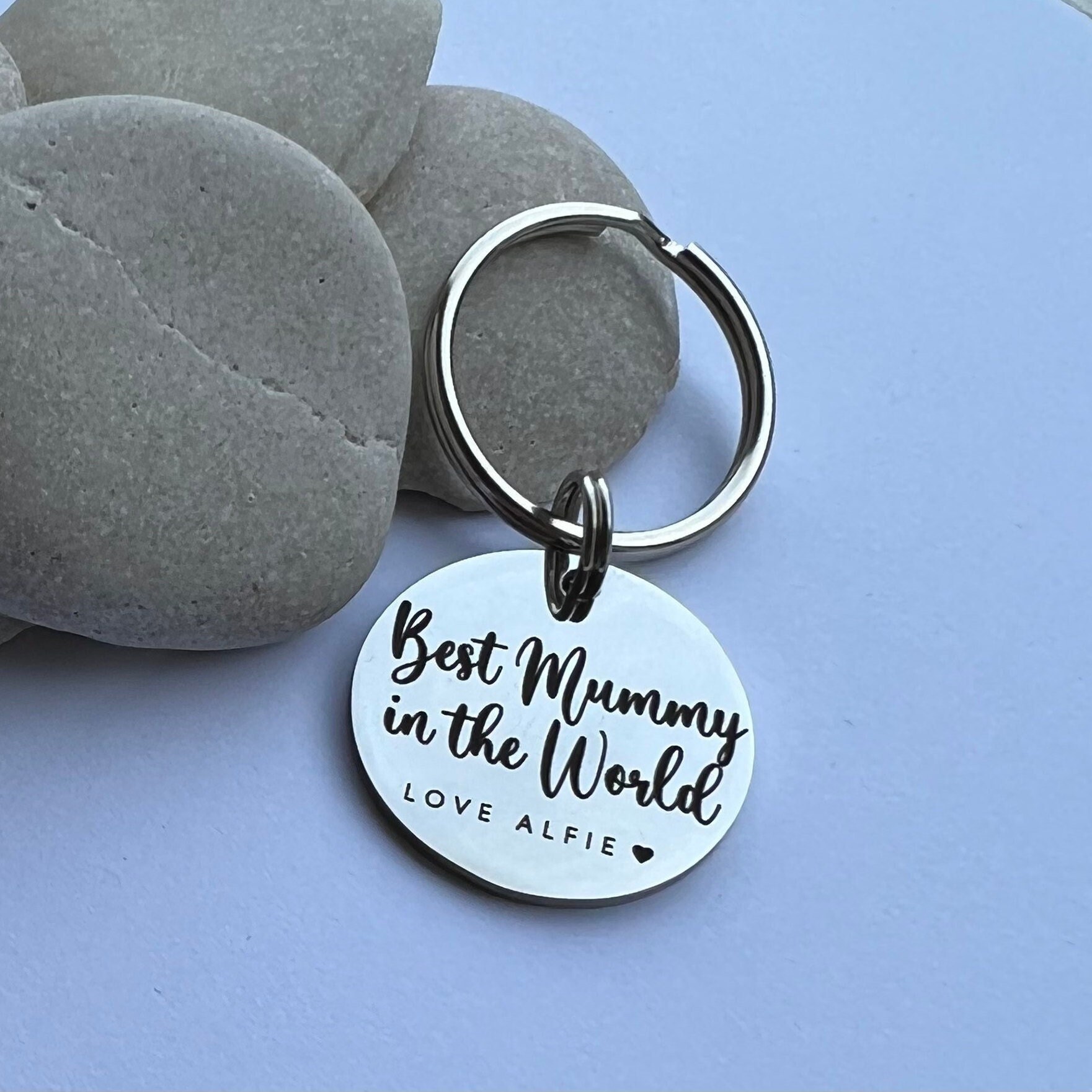 Best Mummy in the World Keyring Gift for Mum Mum Christmas - Etsy