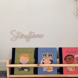 Storytime Sign - Reading Corner Sign - Wooden Sign for Nursery ...