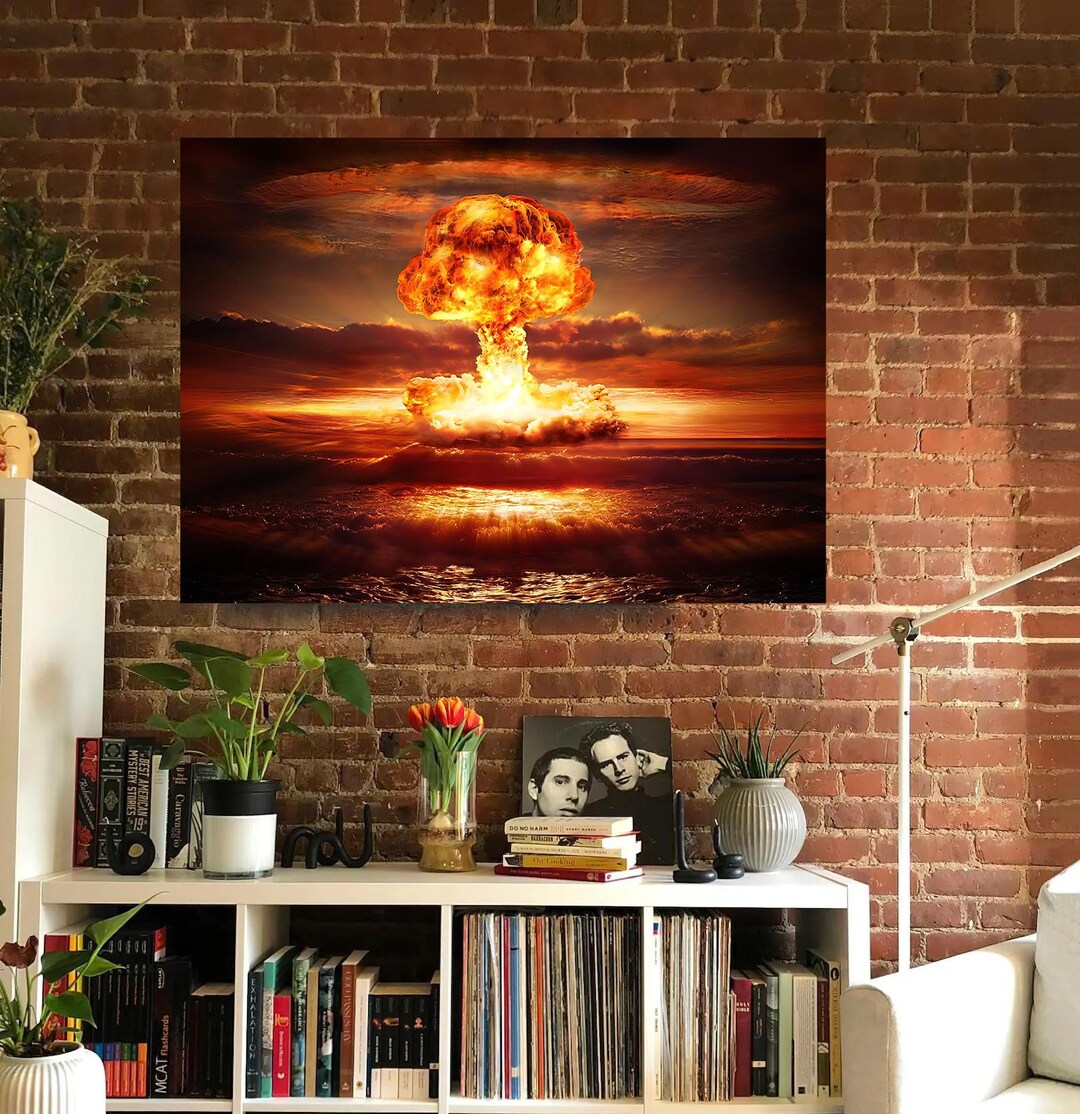 High Resolution Explosion Digital Art | Stunning Nuclear Blast Wall ...
