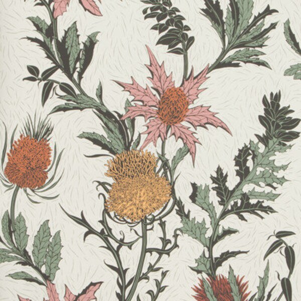 Thistle Wallpaper - Etsy