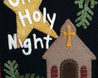 Wool Applique Banner | Etsy