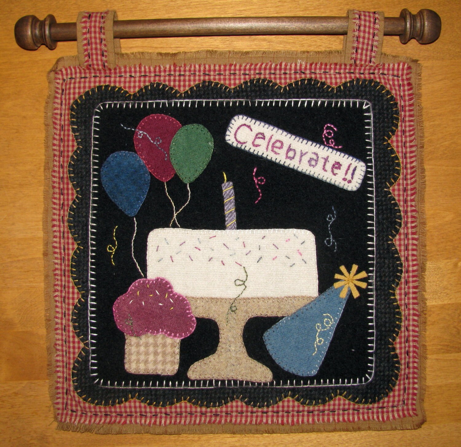 Celebrate!! Birthday or Anniversary Quilt Block Pattern for 8" Square ...