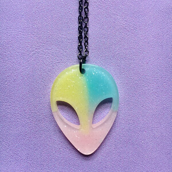 Alien Necklace - Etsy UK