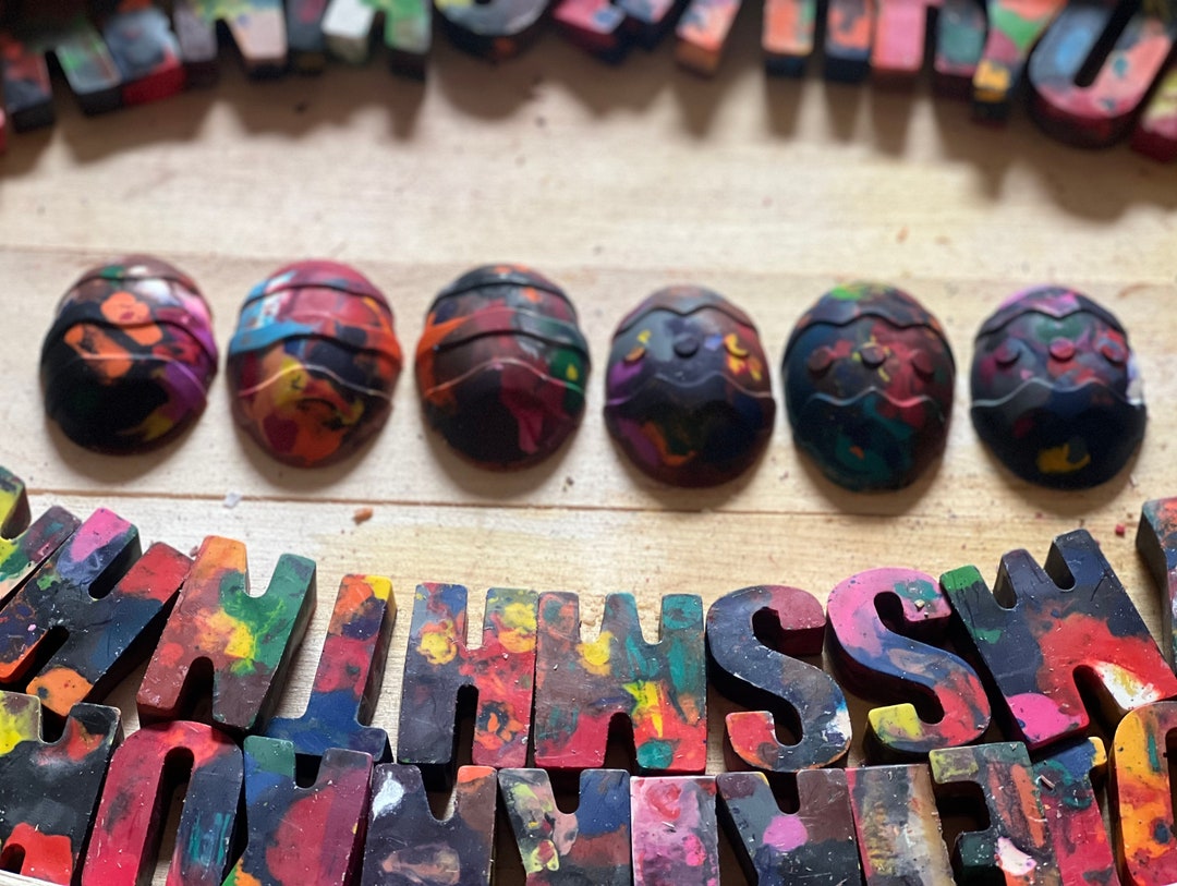 Handmade Heart Shaped Crayons, Valentine's Gift for Classmates ...