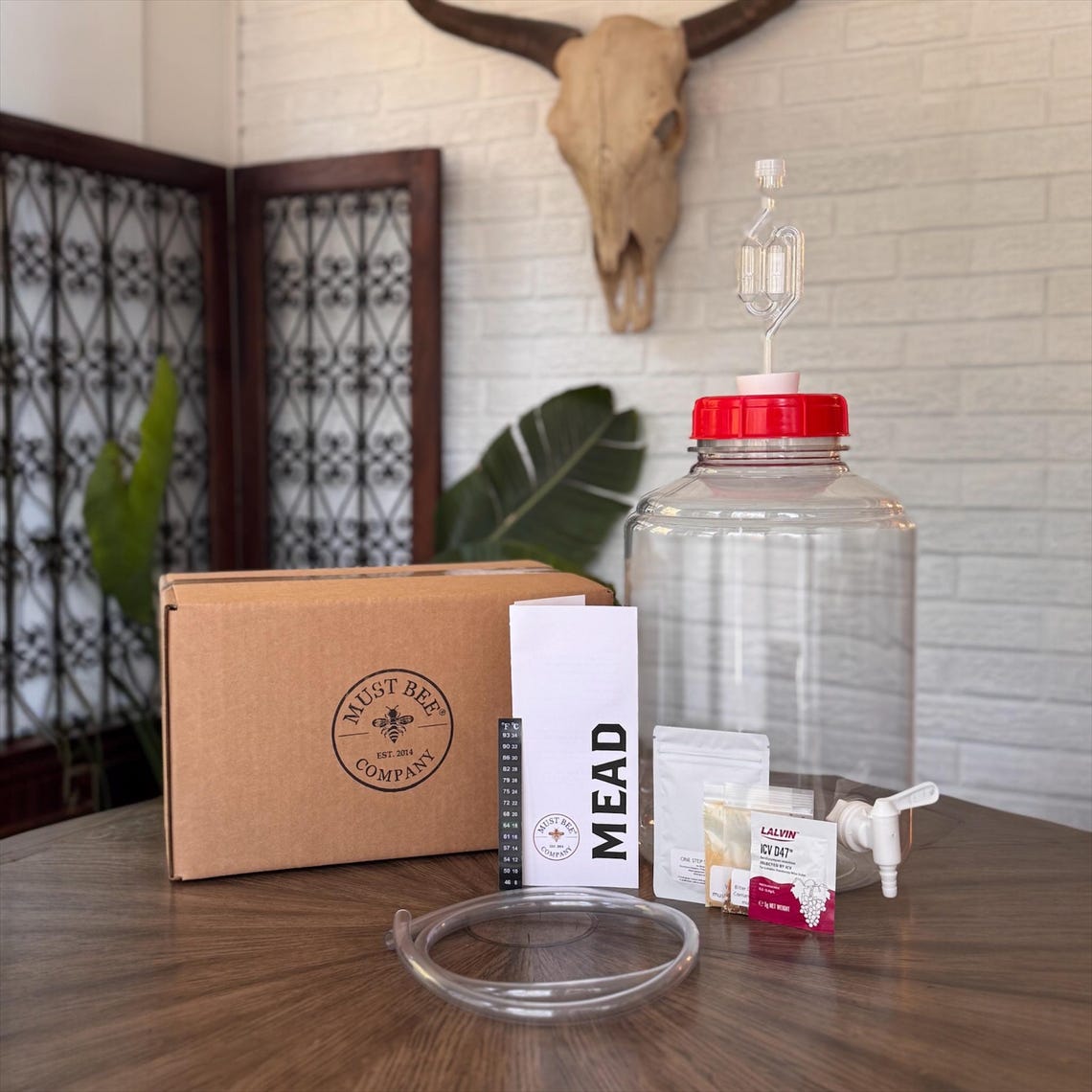 3 Gallon Mead Making Kit by Must Bee Company- Make Your Own Mead - Etsy