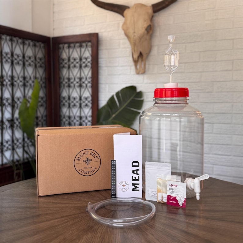 3 Gallon Mead Making Kit by Must Bee Company- Make Your Own Mead - Etsy
