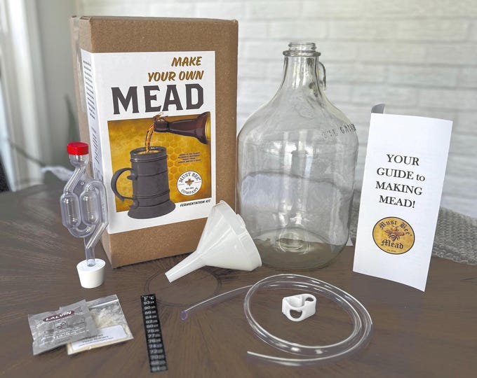 Custom Mead Making Jars Glass Etched One Gallon Fermentation Jars for ...