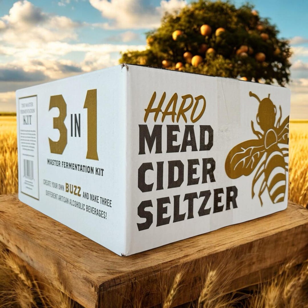 Master Fermentation Kit: Hard Cider and Seltzer & Mead Making Complete ...
