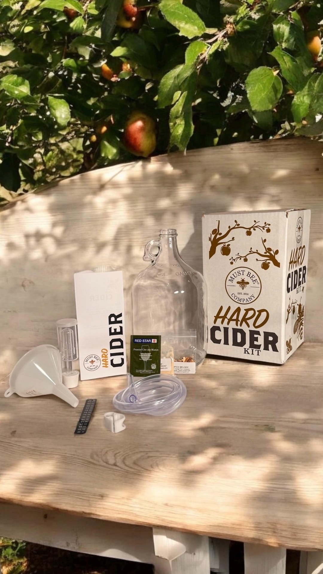 Hard Cider Kit create 1 Gallon of Hard Cider With Reusable Equipment ...
