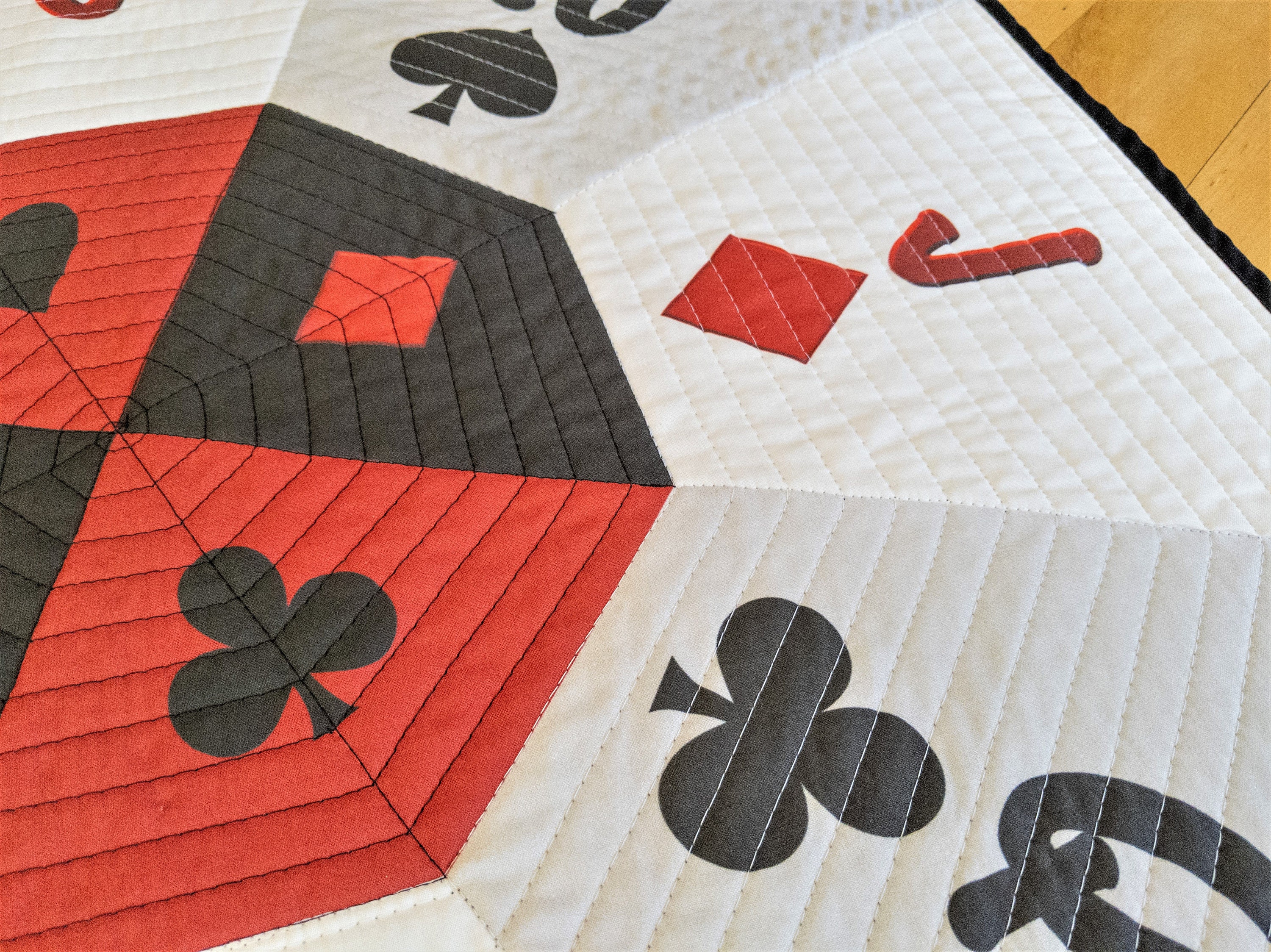 Rummoli Game Mat LARGE Size Quilted Fabric Board Game | Etsy