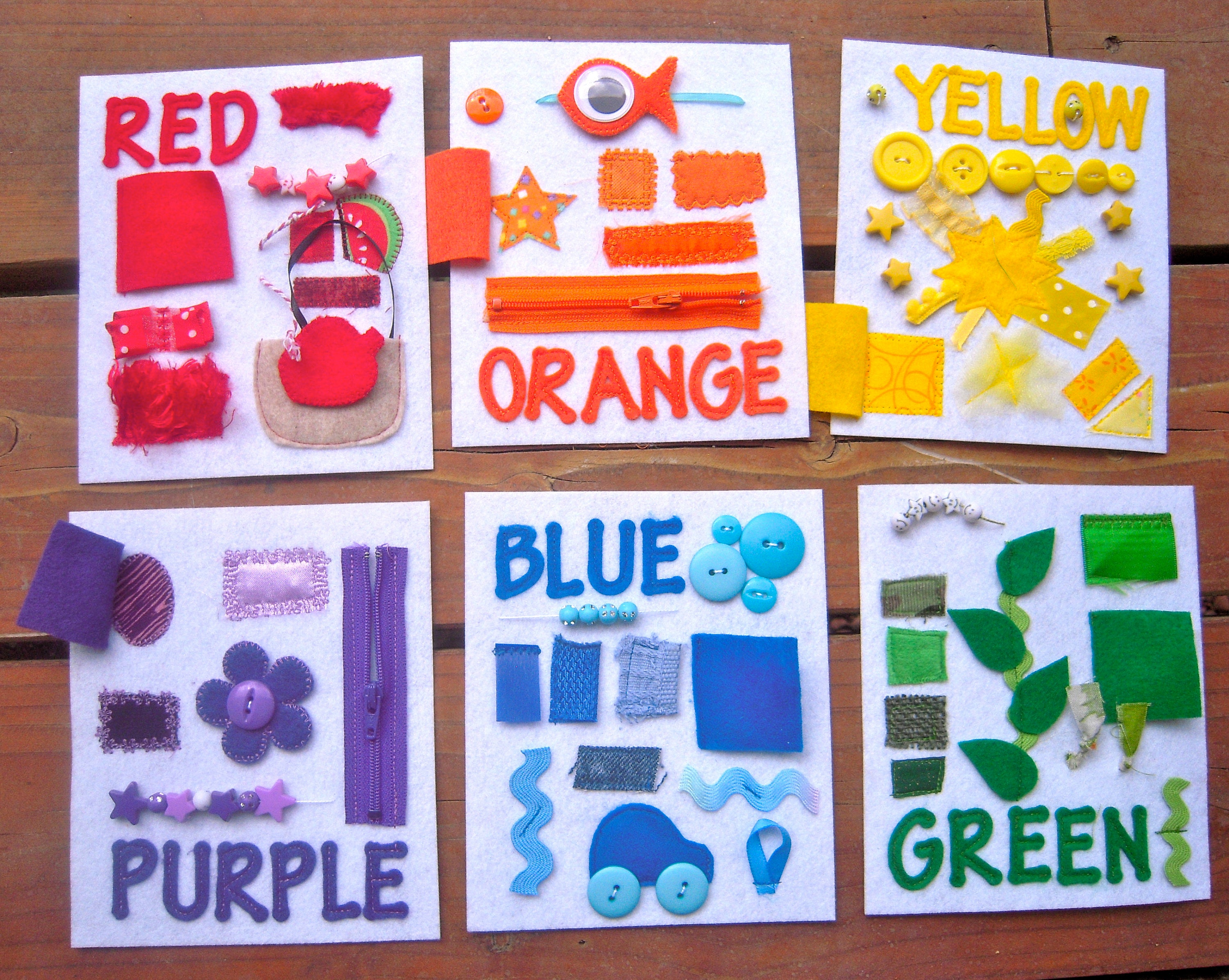 PDF PATTERN: COLORS Quiet Book/felt Book/busy Book - Etsy
