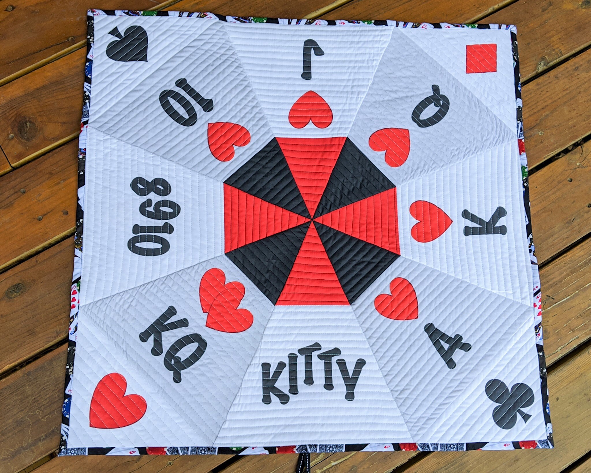 Tripoley Game Mat LARGE Size Quilted Fabric Board Game | Etsy