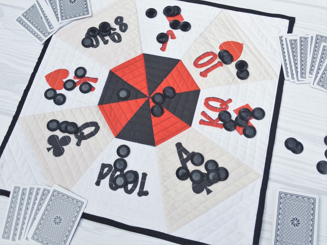 2025 PRE-ORDER: Travel Size Michigan Rummy Game Mat Quilted Fabric ...