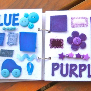 PDF PATTERN: COLORS Quiet Book/felt Book/busy Book - Etsy