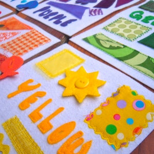 PDF PATTERN: COLORS Quiet Book/felt Book/busy Book - Etsy