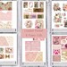 50 Page Pretty Pink Kitty Junk Journal Kit, Printable Journal Kit, DIY ...