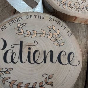 Fruit of the Spirit Christmas Tree Ornaments set of 9 Copper - Etsy