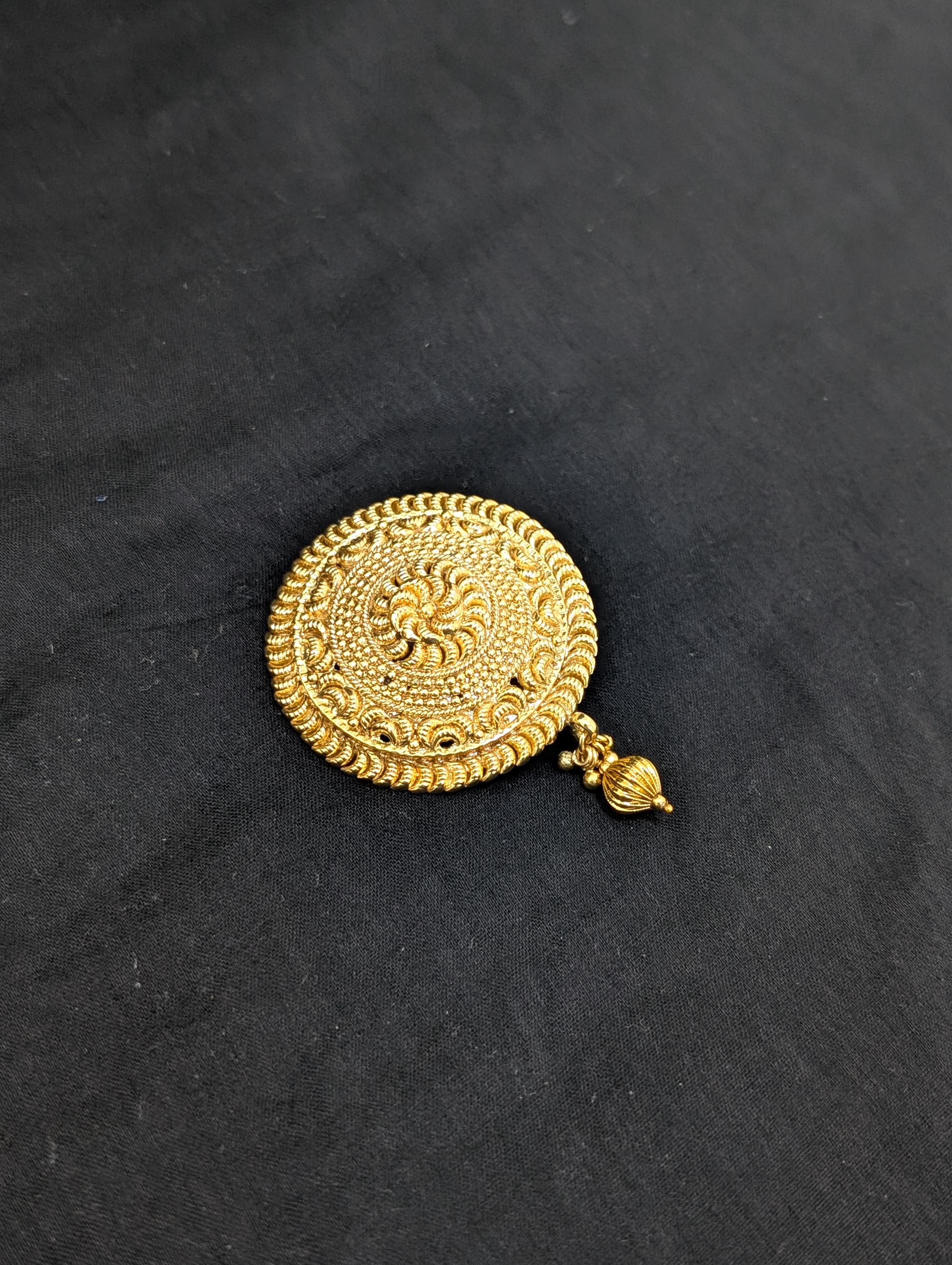 Indian Saree Brooch / Saree Pin / Clip on Brooches / Round Indian ...
