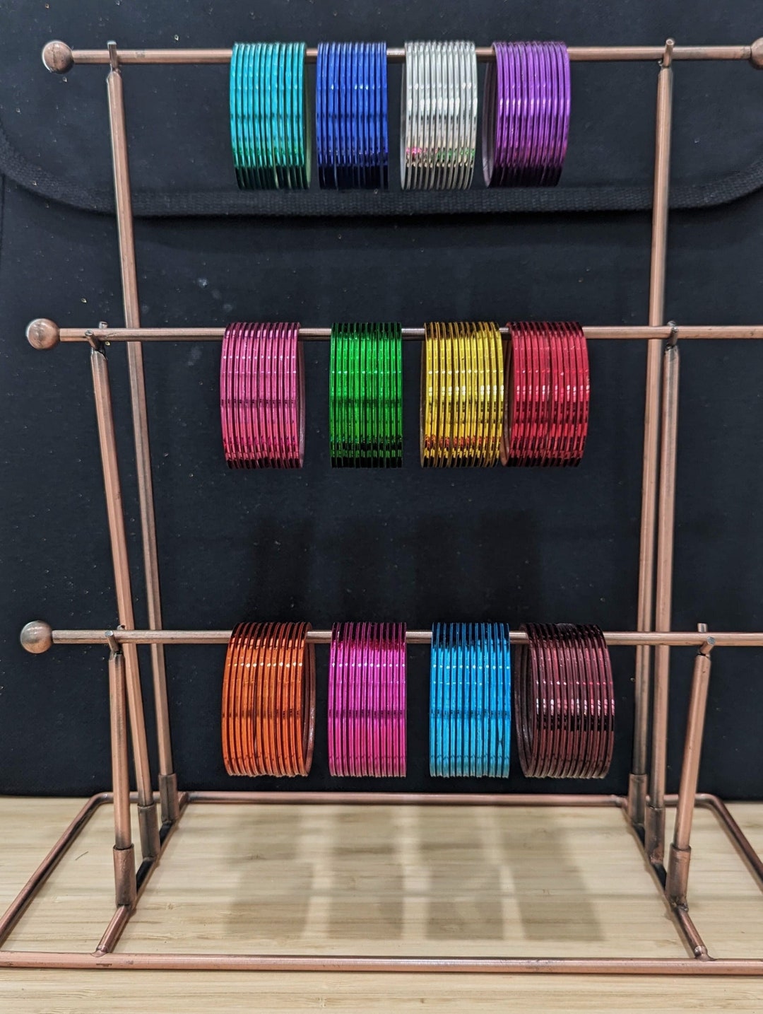 Toddler Kids Plain Metal Bangles / Colorful Bangles / Indian Bangles ...