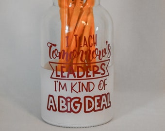 Classroom Pencil Holder, Classroom Procedures, Teacher Gift, Pencil Jar ...