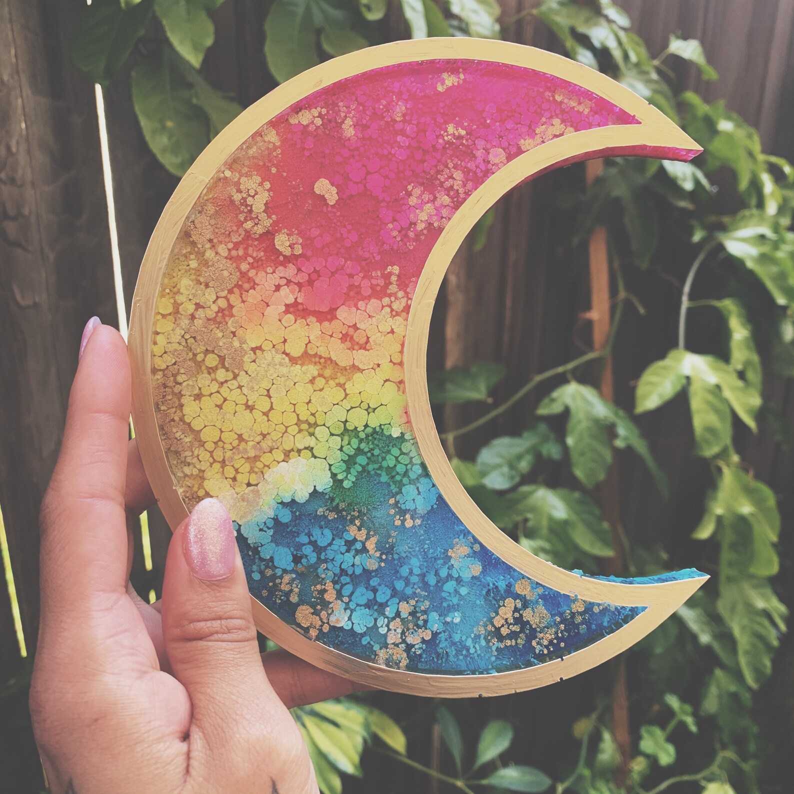 Crescent Moon Trinket Tray - Etsy