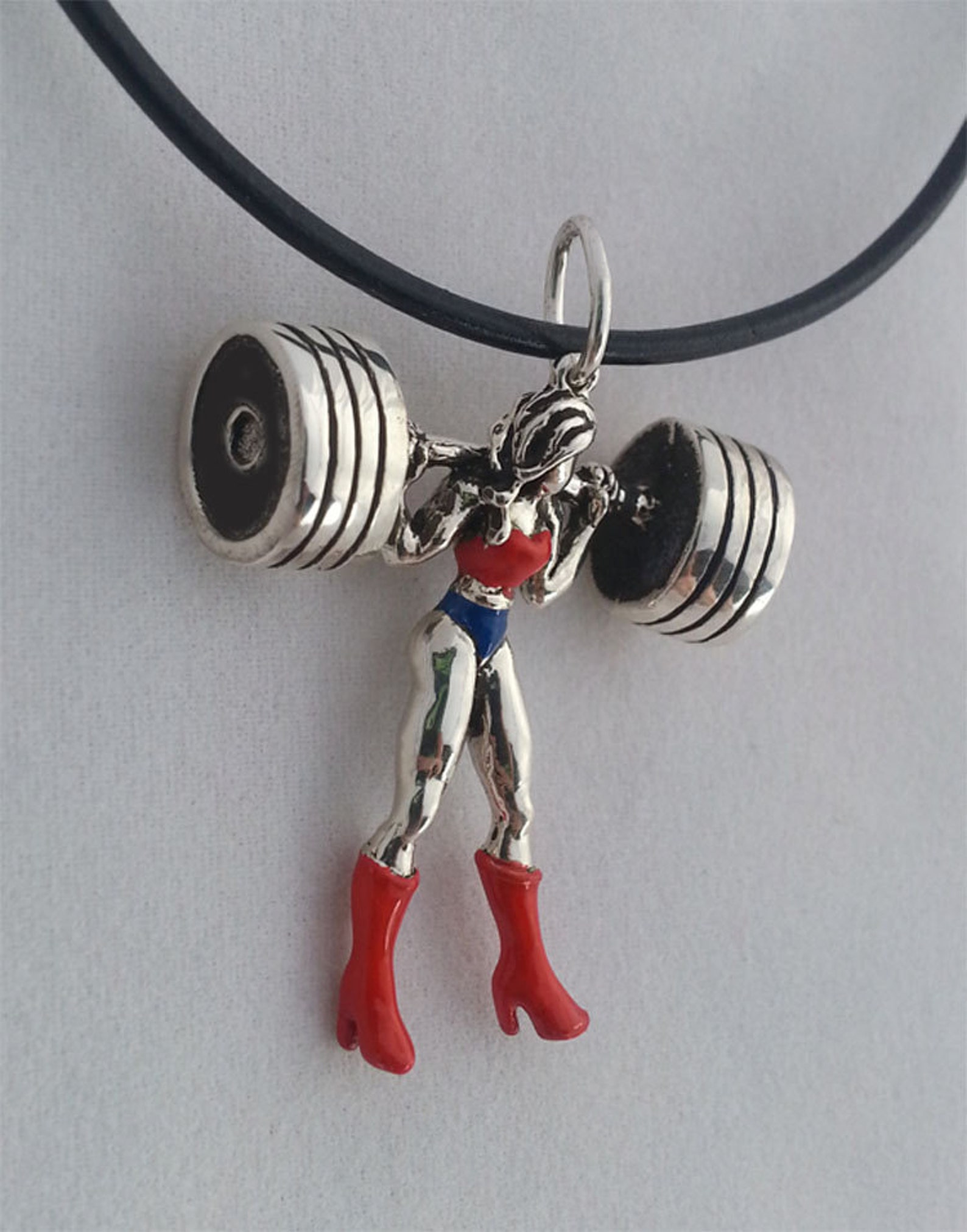 2ND VERSION of Wonder Women buns of Steel Sterling | Etsy