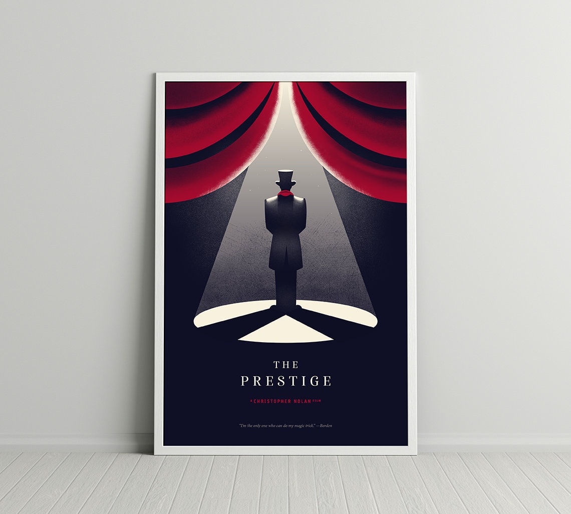 The Prestige Movie Poster | Christopher Nolan | the Prestige Minimalist ...
