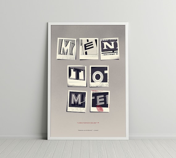 Memento Minimalist Poster