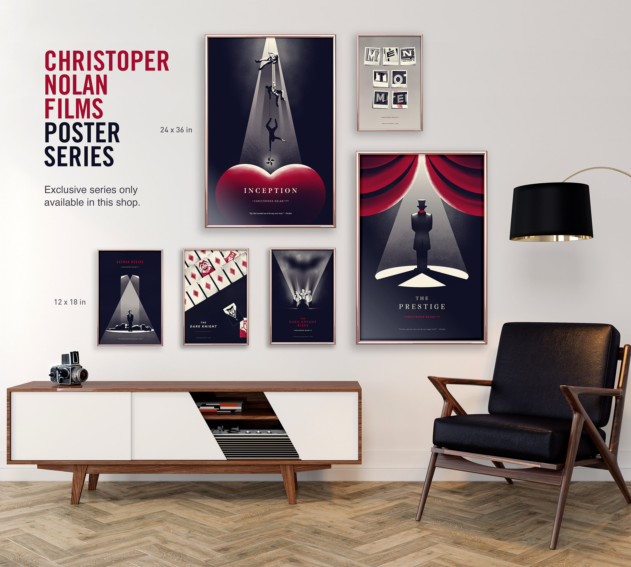 Memento Movie Poster Christopher Nolan Memento Minimalist Movie Poster ...